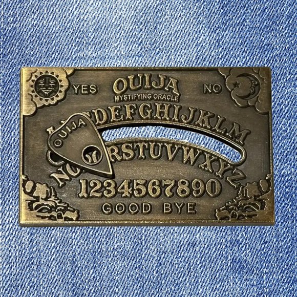 Accessories | Mystical Ouija Board Enamel Pin Divination Lapel Badge Moving Planchette | Poshmark